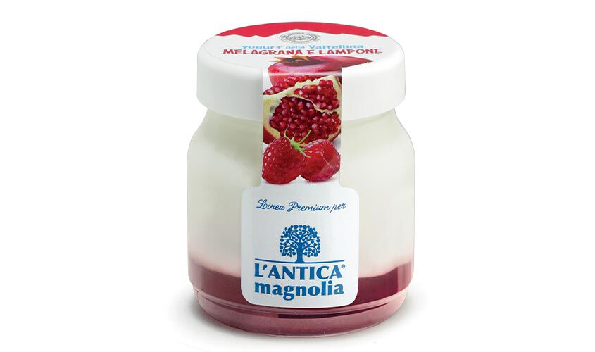 Yogurt della Valtellina Melagrana e Lampone 7154 - Yogurt e dessert ...