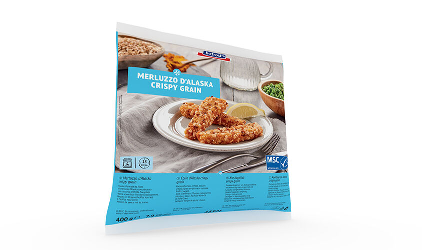 Merluzzo d'Alaska Crispy Grain 15521 - Pesce Panato | Bofrost