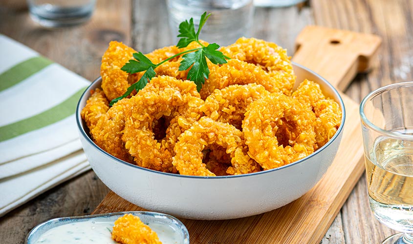 Chicken Rings 17364 - Stuzzichini per aperitivo e finger food | Bofrost